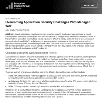 Overcoming Application Security Challenges With Managed WAF - Alert Logic
